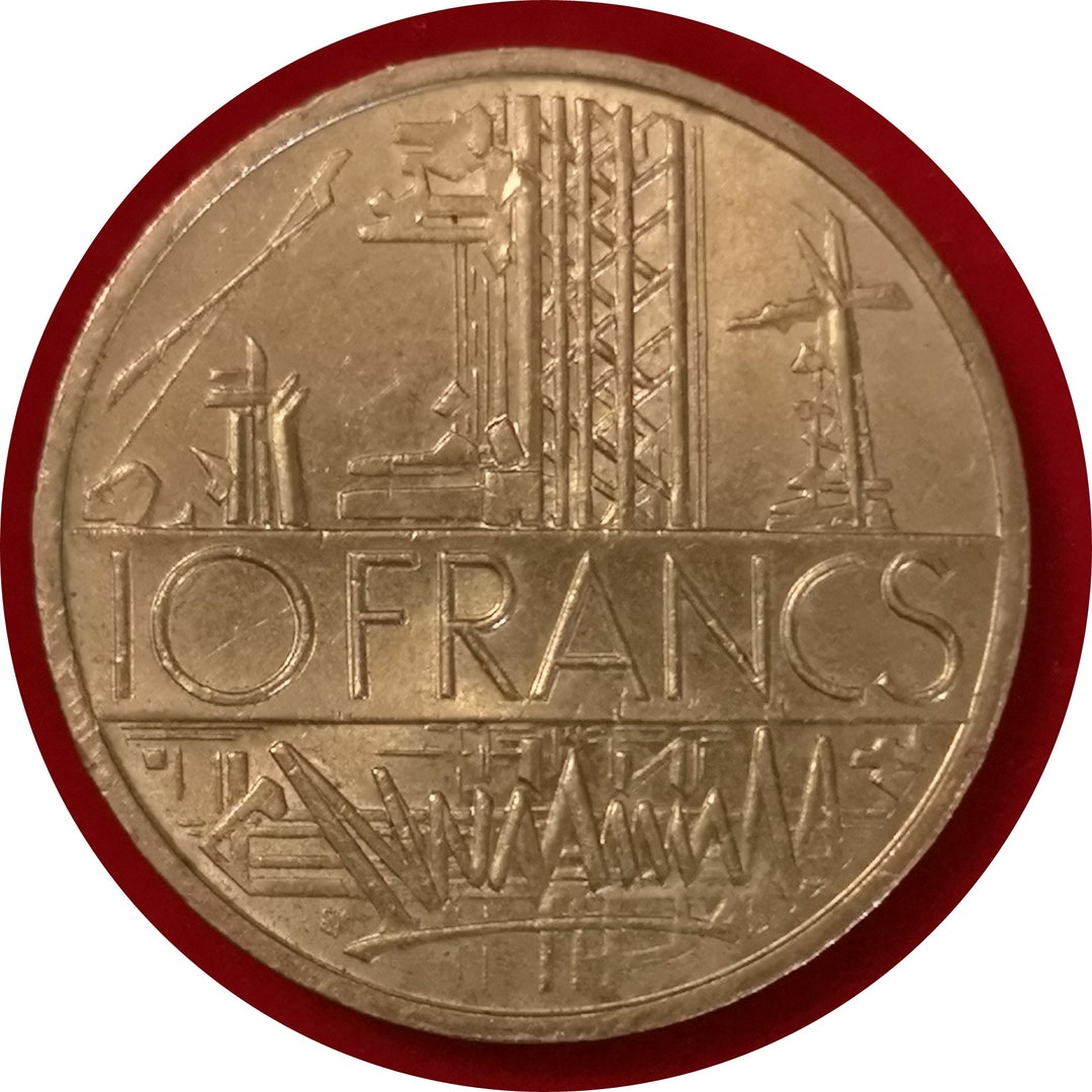 Coin France 1976 10 Francs Mathieu slice B - Etsy
