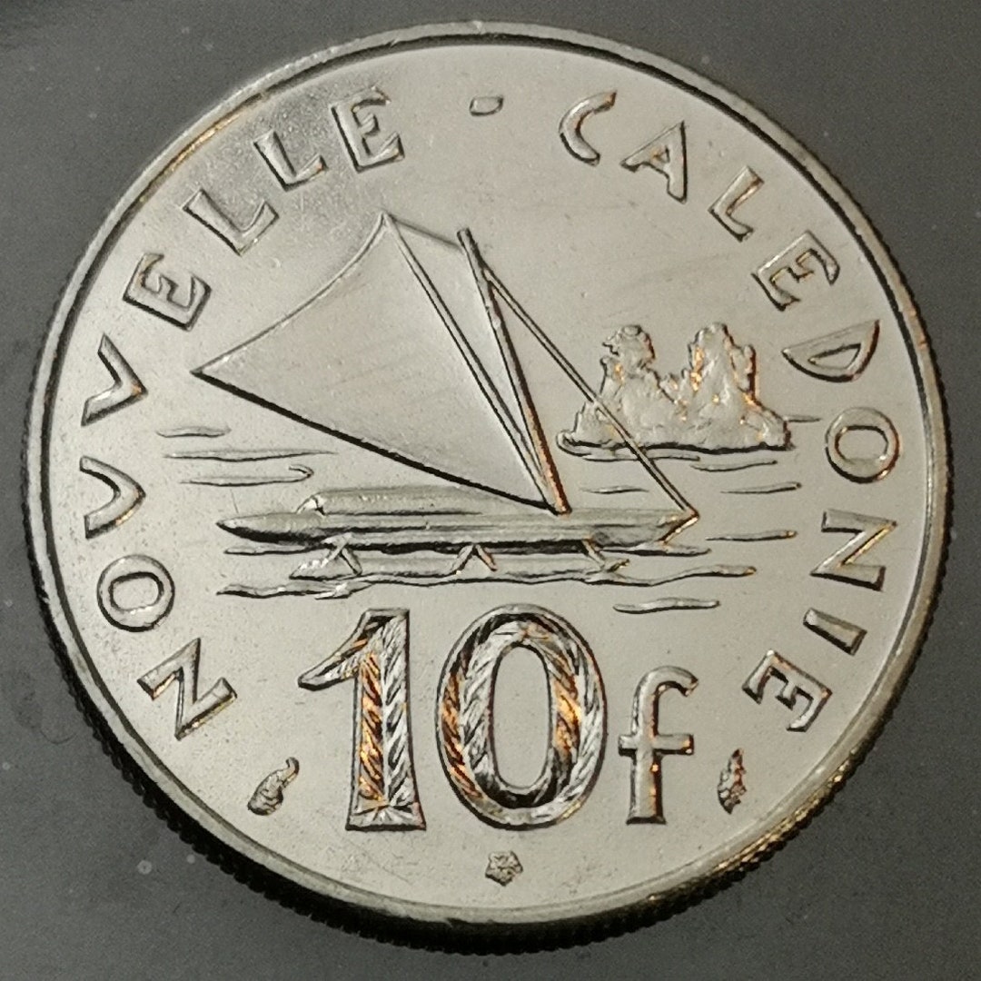 New Caledonia Currency 1989 10 Francs Without IEOM - Etsy