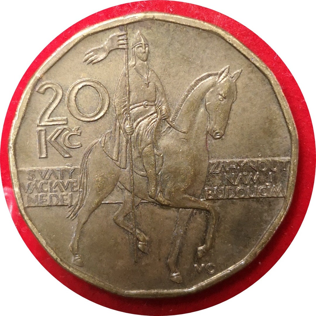 Coin Czech Republic 2002 20 Korun - Etsy