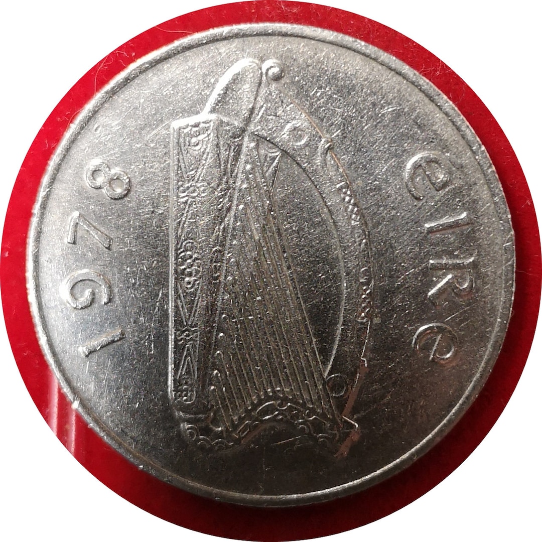 EIRE Coin ireland 1978 10 Pence Large Module - Etsy