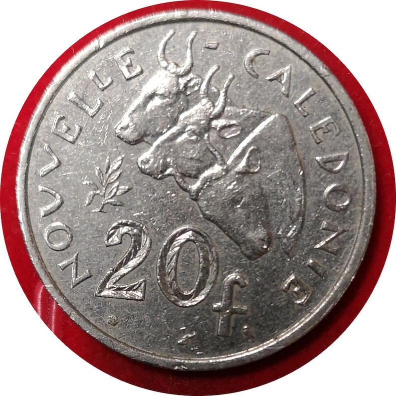 New Caledonia Currency 1972 20 Francs IEOM - Etsy