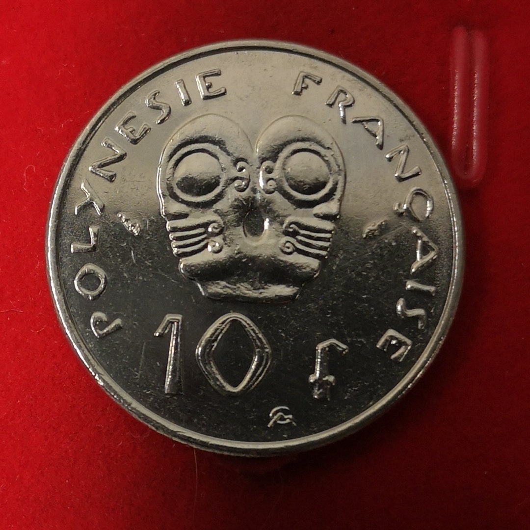 French Polynesia Currency 1986 10 Franc IEOM - Etsy