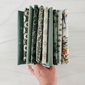 Evergreen Mist Fat Quarter or Half Yard Soft Green Color Story Quilt ...