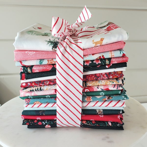Christmas Fabric Bundle - Etsy