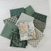 Evergreen Mist Fat Quarter or Half Yard Soft Green Color Story Quilt ...