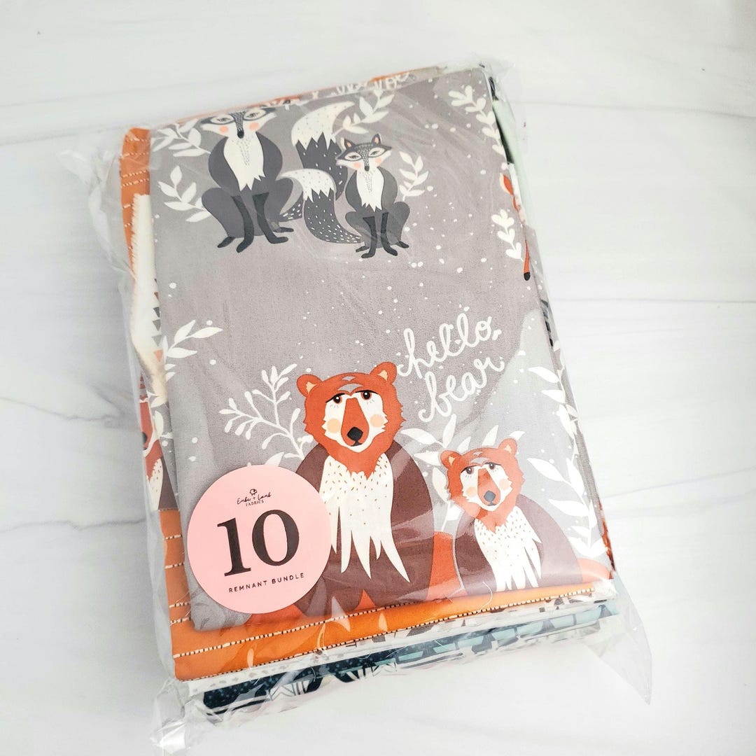 No. 10 Remnant End of Bolt Curated Scrap Bag | Includes Approx 8 Yards ...