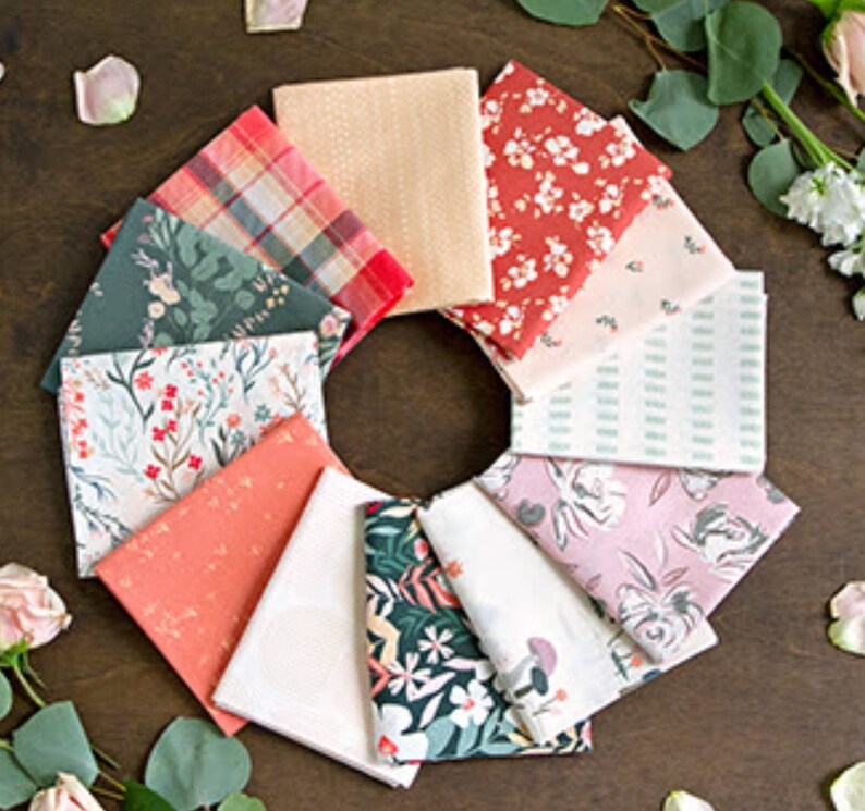 All is Well Fat Quarter Bundle or Half Yard Bundle 12 Prints - Etsy