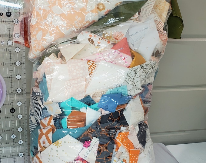 Extra Large Value Scrap WOF Strip and Strings Bag |13 Yards by Weight ...