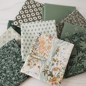 Evergreen Mist Fat Quarter or Half Yard Soft Green Color Story Quilt ...