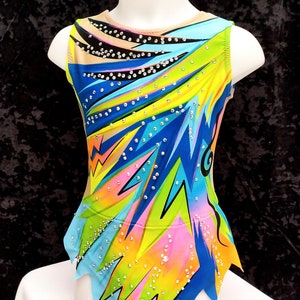 Lyrca Gymnastics Leotard, Acrobatic Artistic Skating Costume - Etsy
