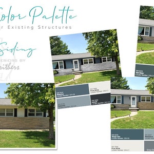 Existing Residential Exterior Color Consultation - Paint & Stain ...
