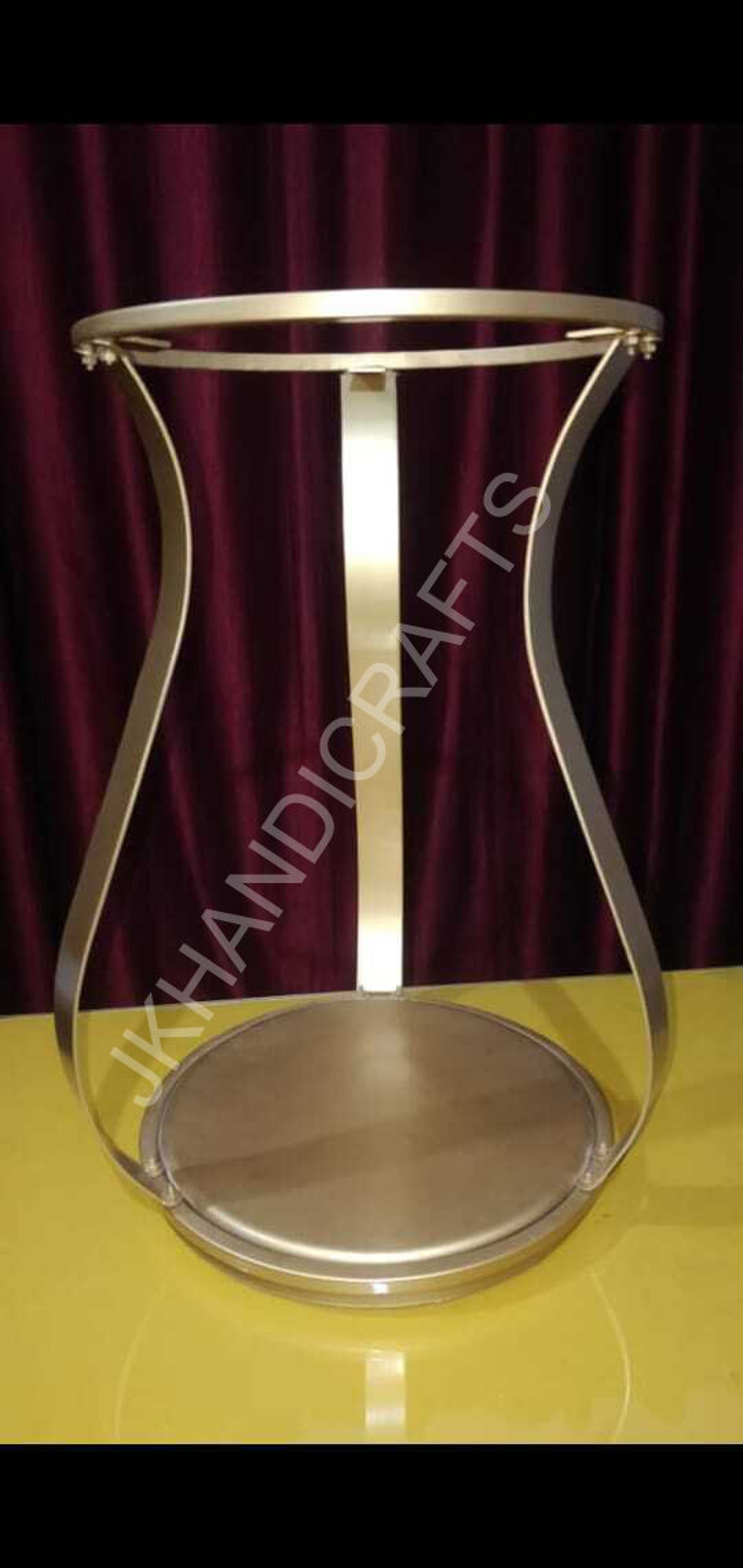 Brass Gold Plating Table Top Stand, 26" Height, Antique Shape - Etsy