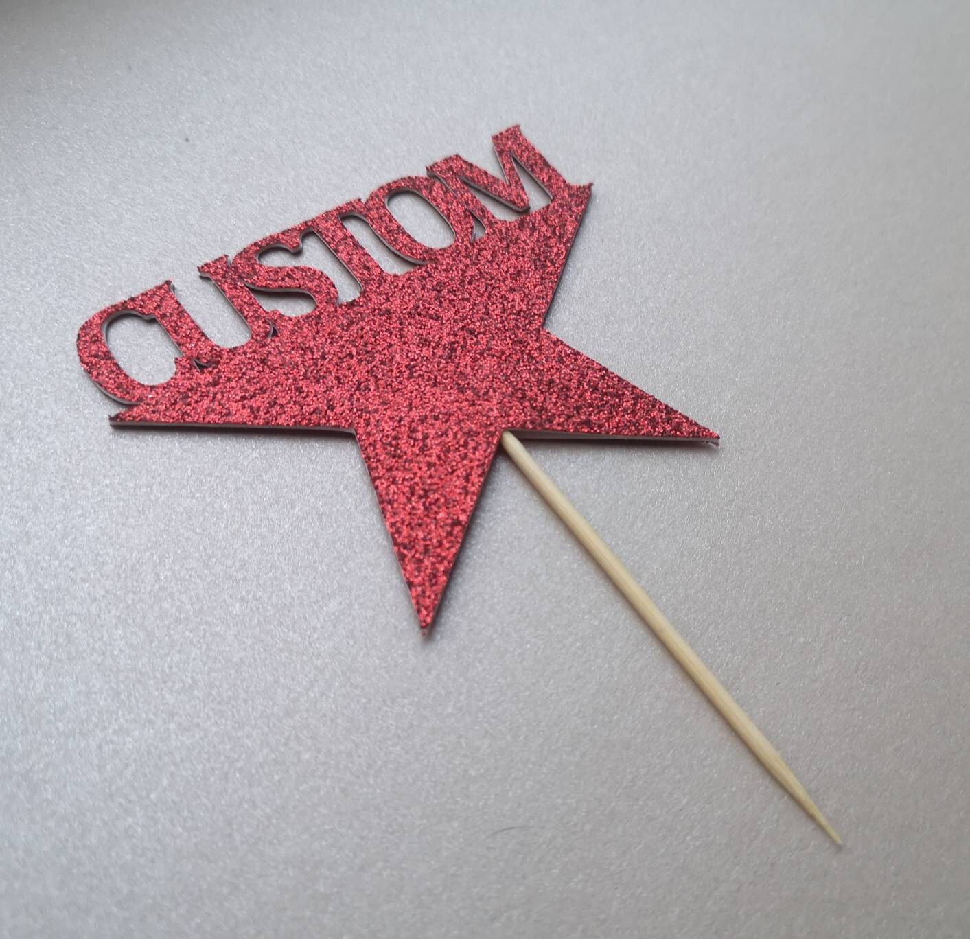 Name on Toppers Birthday Party Personalized Cupcakes Topper Custom ...