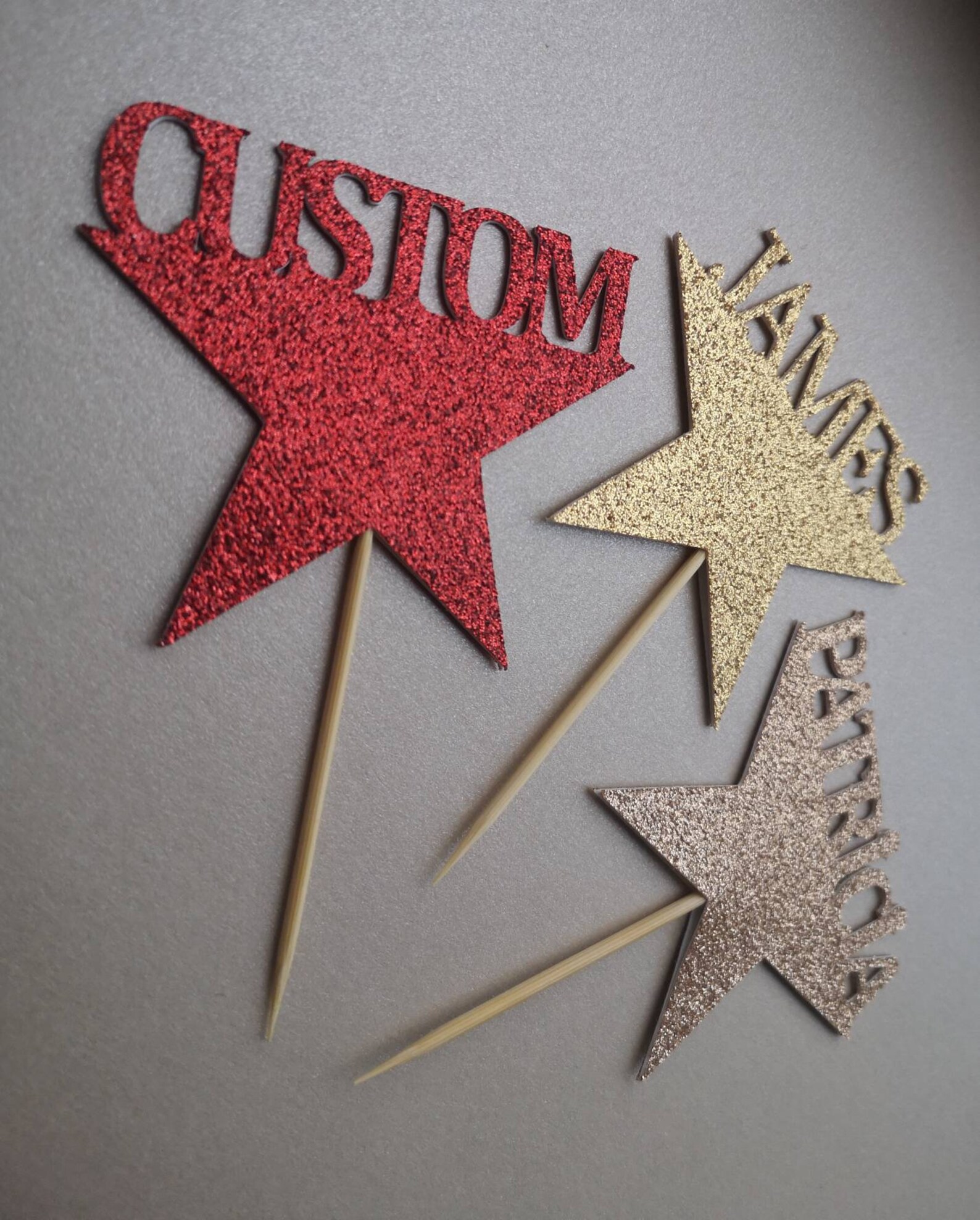 Personalized Cupcakes Topper Name on Toppers Custom Cupcakes - Etsy