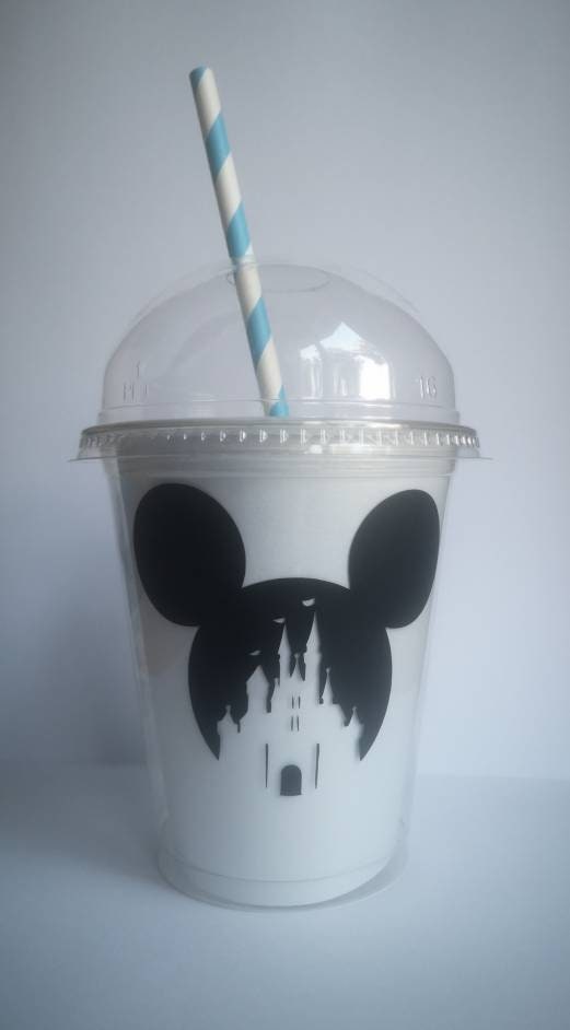 Personalized Minnie Mouse Cup Mickey Mouse Party Cups Custom Name on ...