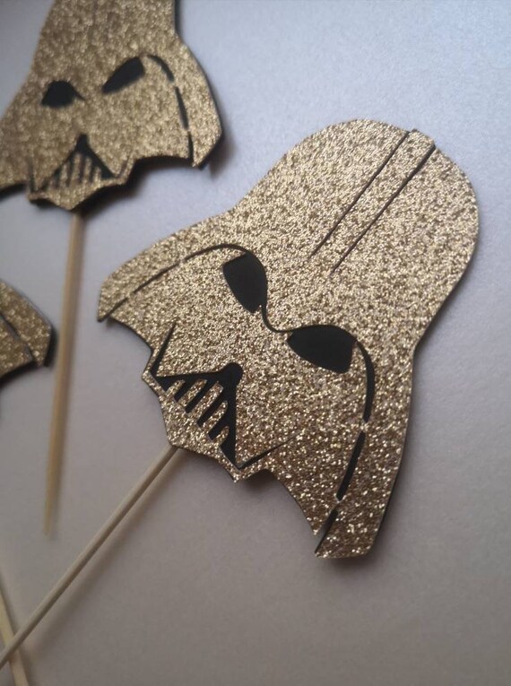 Star Wars Cupcake Toppers Birthday Party Cupcake Toppers - Etsy
