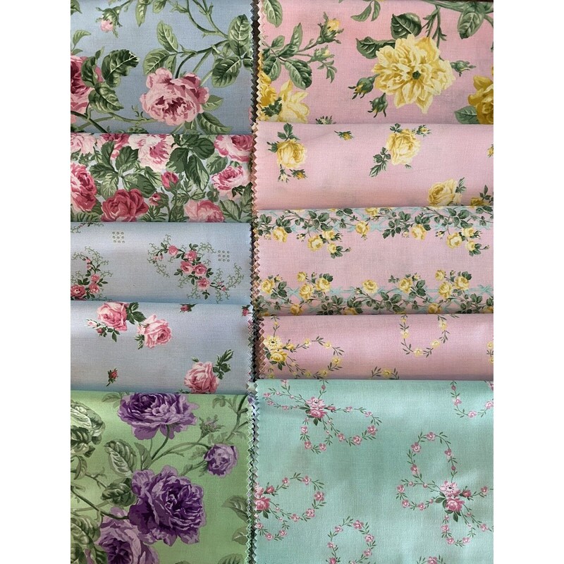 Romantic Fabric - Etsy