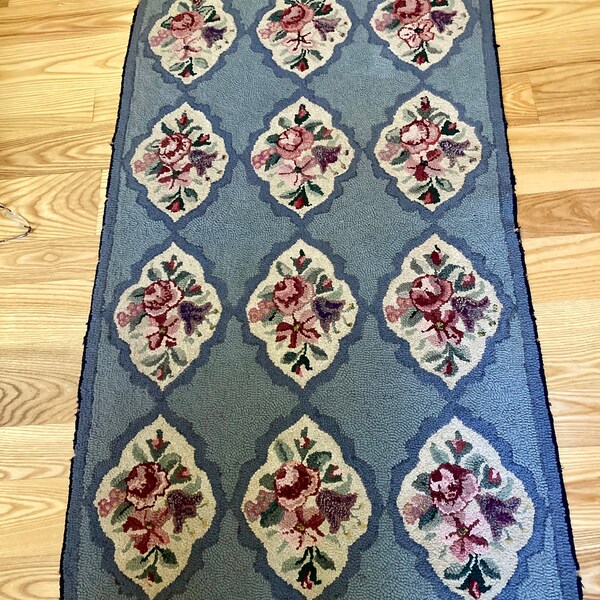 Hand Hooked Rug - Etsy