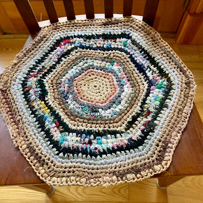 Hooked Chair Pads - Etsy