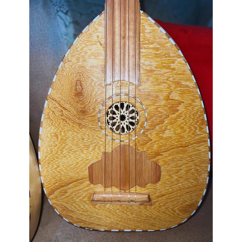 Arabic Lute Oud | 5-string Handmade Musical Instrument With Protective ...