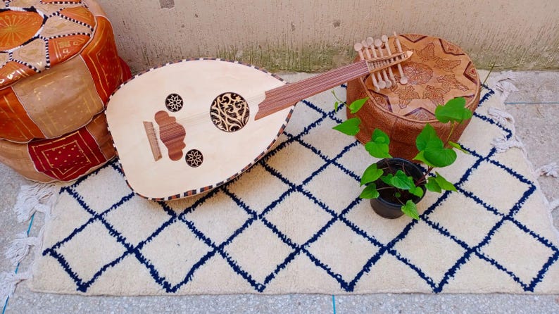 Handmade Moroccan Oud Lute : 11-string, Pro Quality Instrument Oud ...