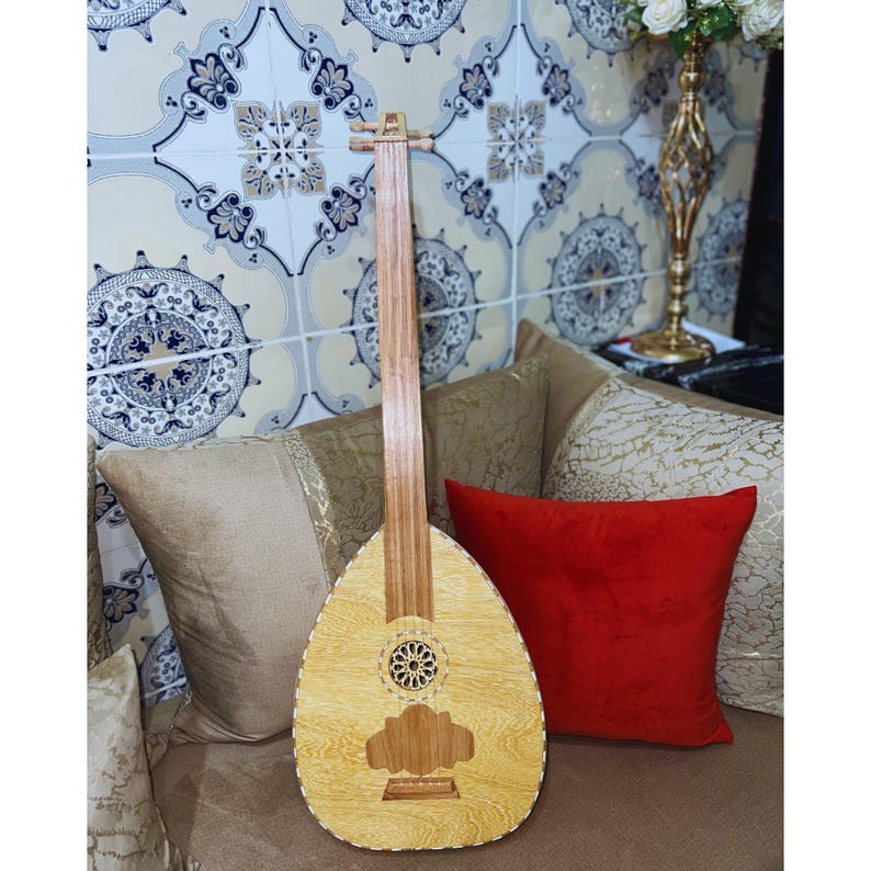 Arabic Lute Oud | 5-string Handmade Musical Instrument With Protective ...