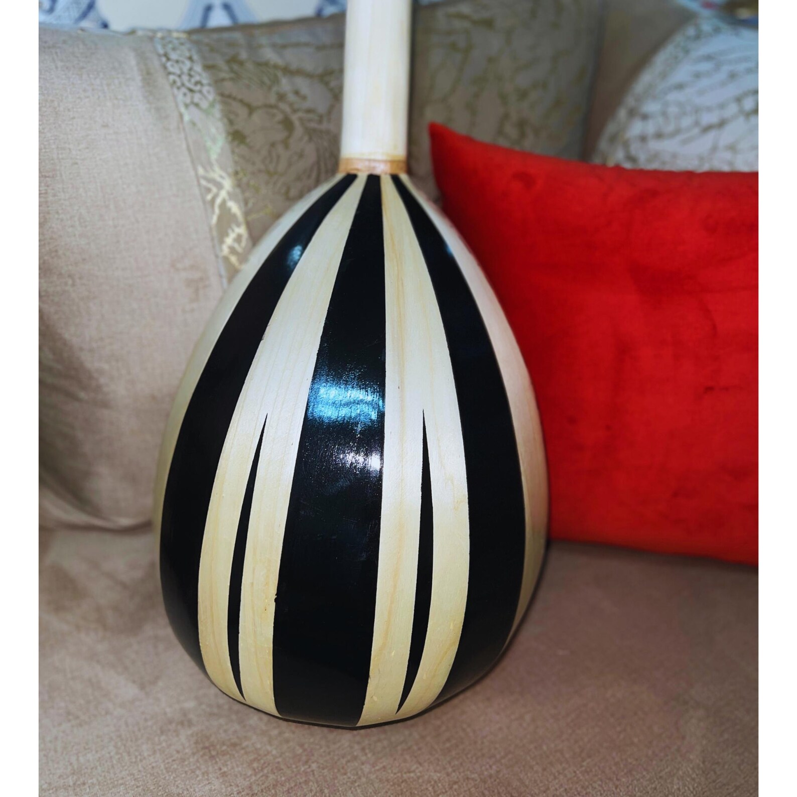 Arabic Lute Oud | 5-string Handmade Musical Instrument With Protective ...