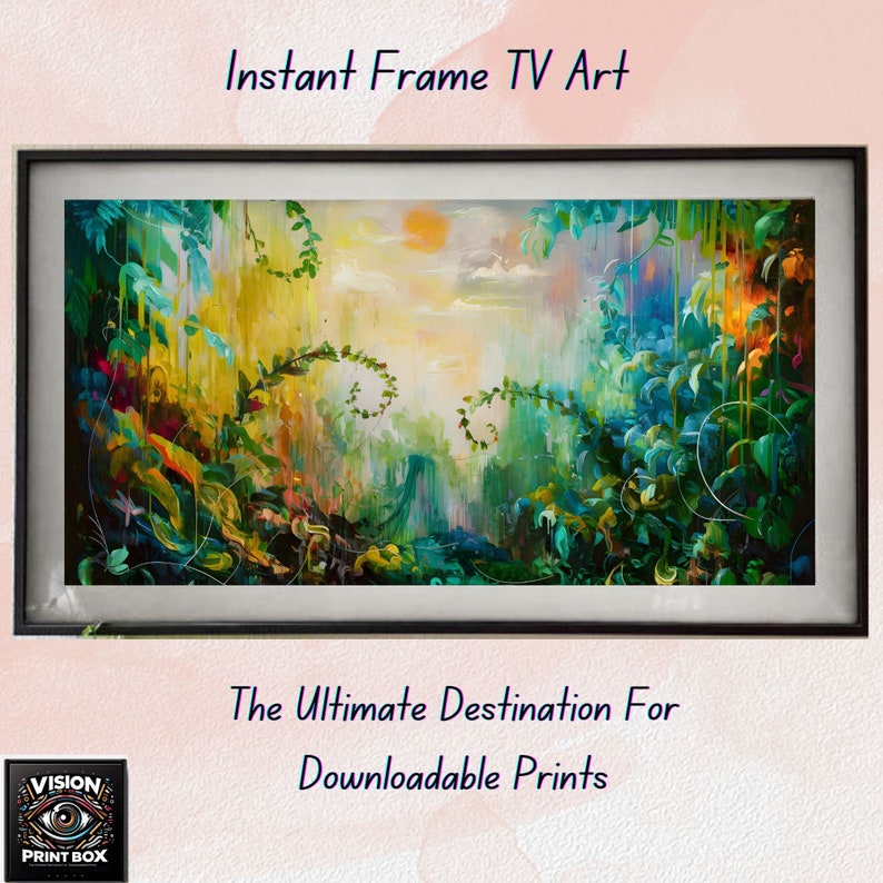 Golden Horizon: Serenity in the Wild/ Samsung TV Digital Art / TV ...