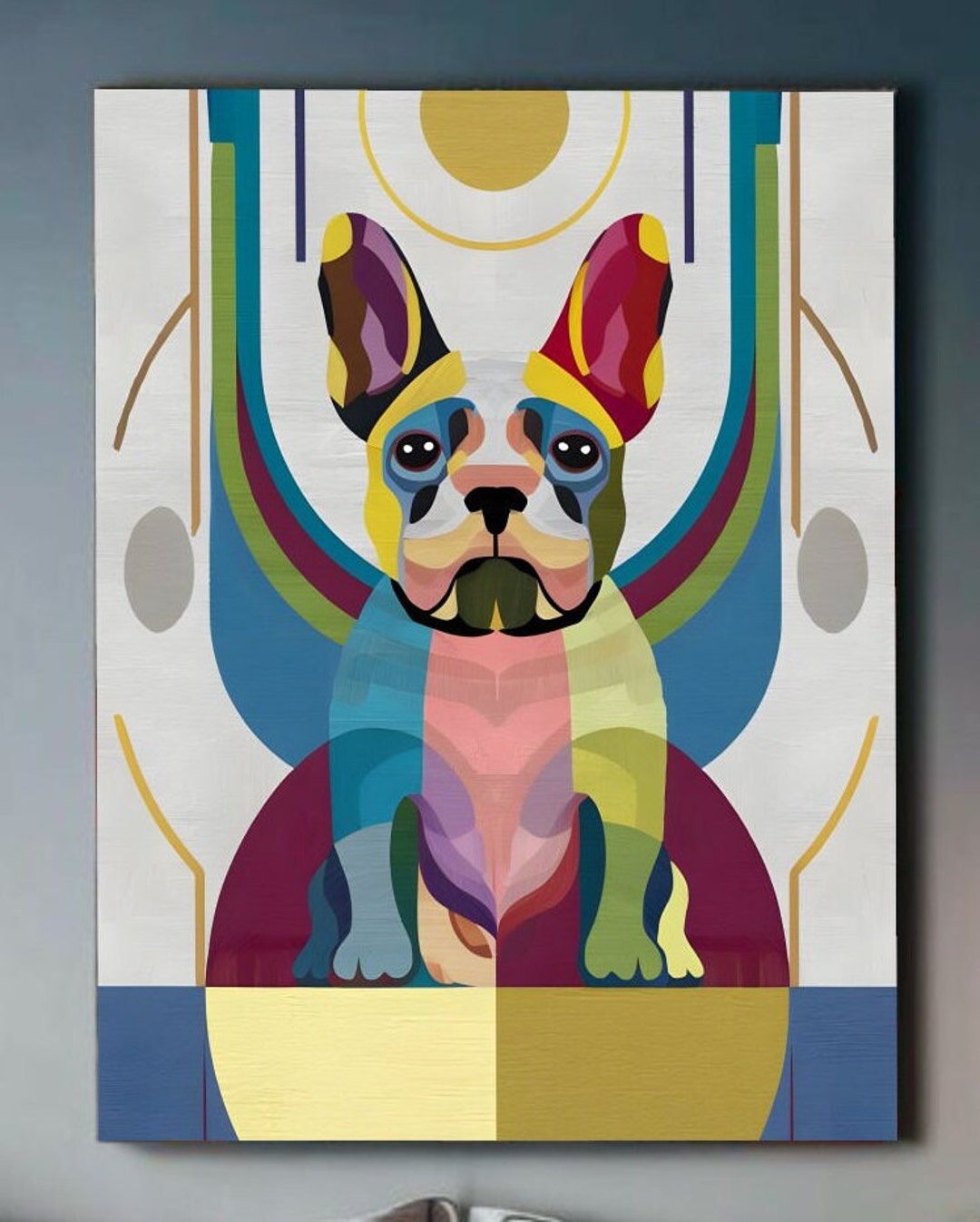 Eclat the Bulldog: Eclat Rainbow Aura Bulldog French Bulldog, French ...