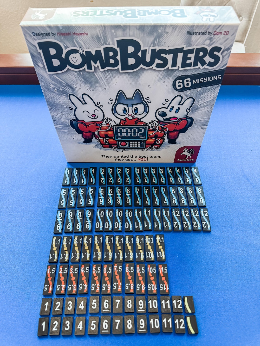 Bomb Busters Plastic Wire Tiles + Info Tokens - Etsy
