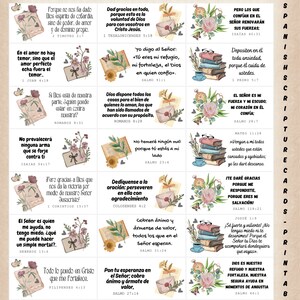 24 SPANISH Scripture Cards, Woman Card, Printable, Encouragement Bible ...