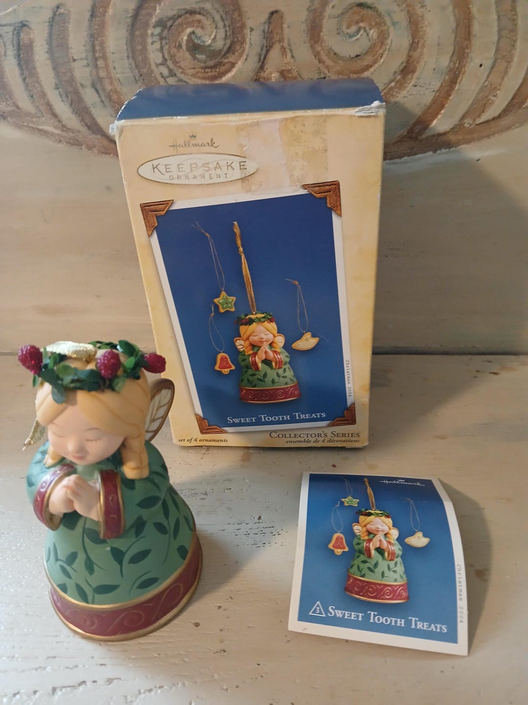 2004 Hallmark Keepsake Ornament Sweet Tooth Treats Angel Third in the ...