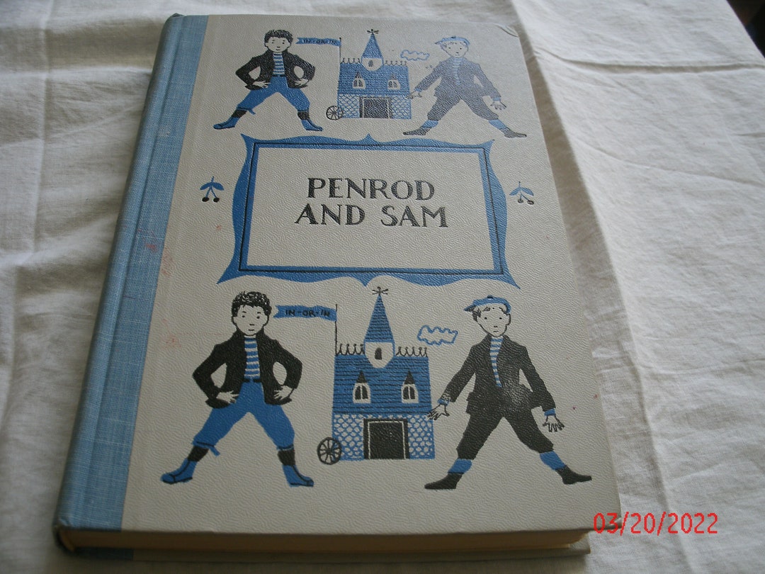 Antique 1916 Children's Book: Penrod and Sam by Booth Tarkington Double ...