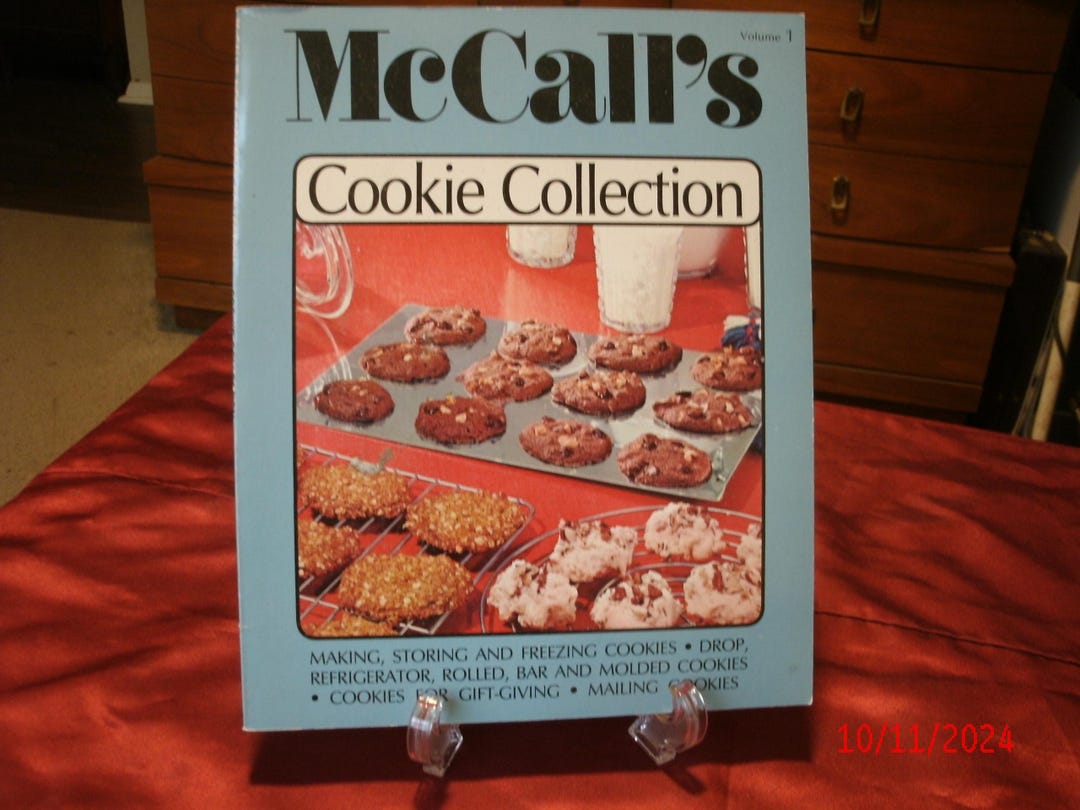 Vintage 1985 Mccall's Cookie Collection Volume 1 Cookbook Making ...