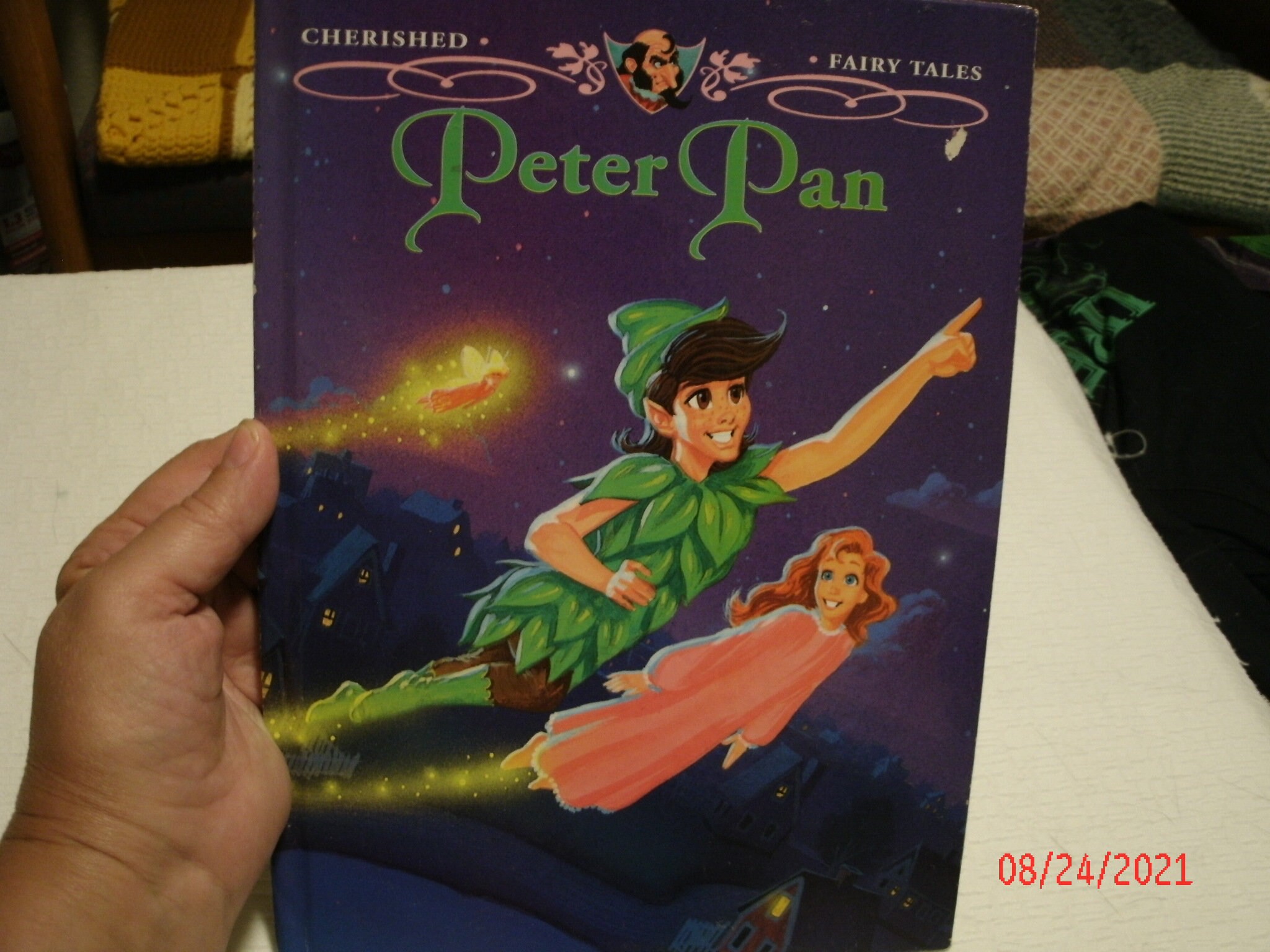 Vintage 1996 Children's Book: Cherished Fairy Tales Peter Pan Landoll ...