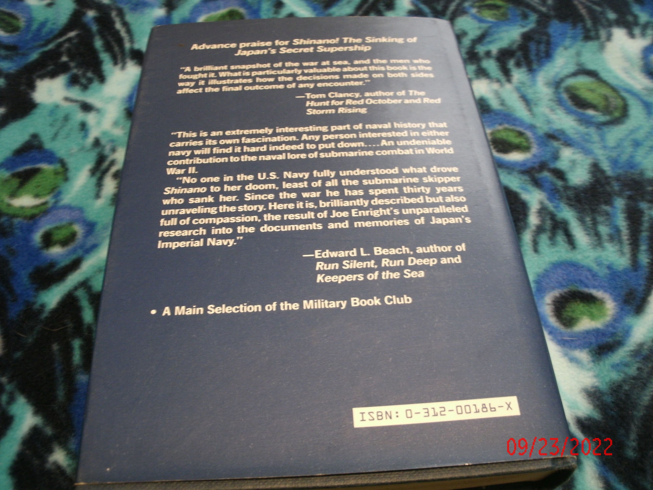 Historical WWII Book: Shinano the Sinking of Japan's Secret Supership ...
