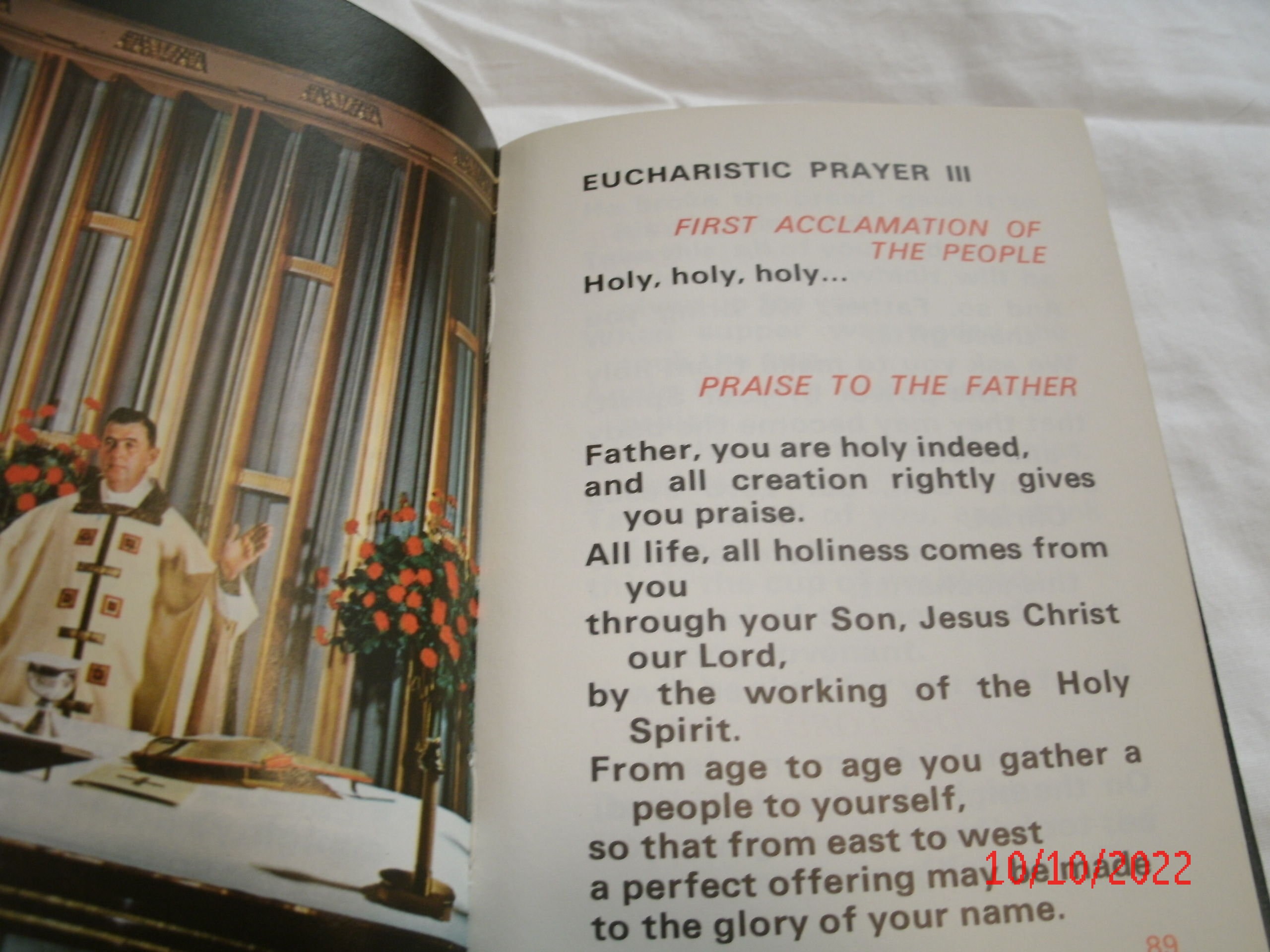 Vintage 1970 Marian Children's Mass Book Catholic - Etsy