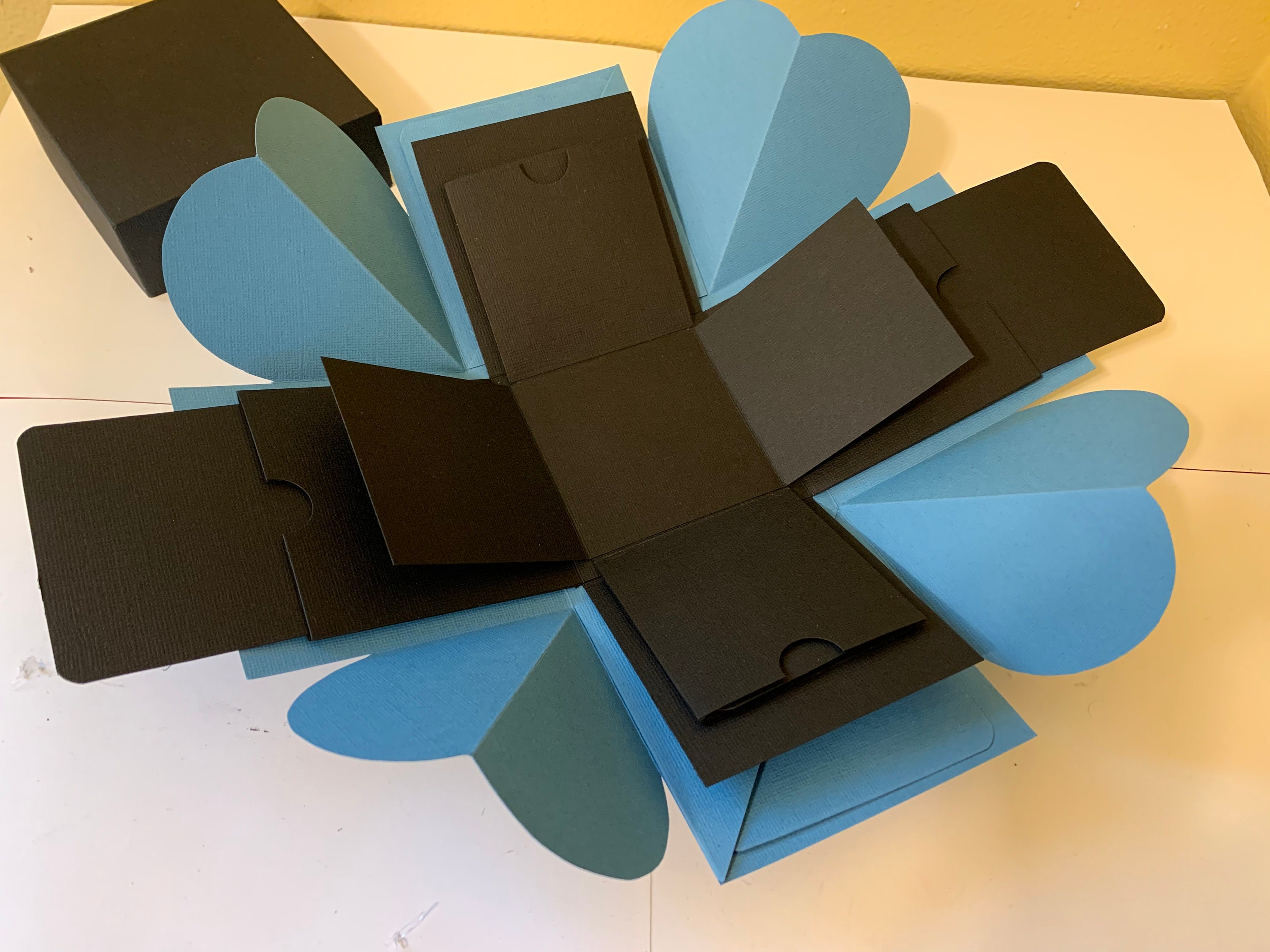 Explosion Box Greeting Card (2-8 Layers) for Valentine's Day ...