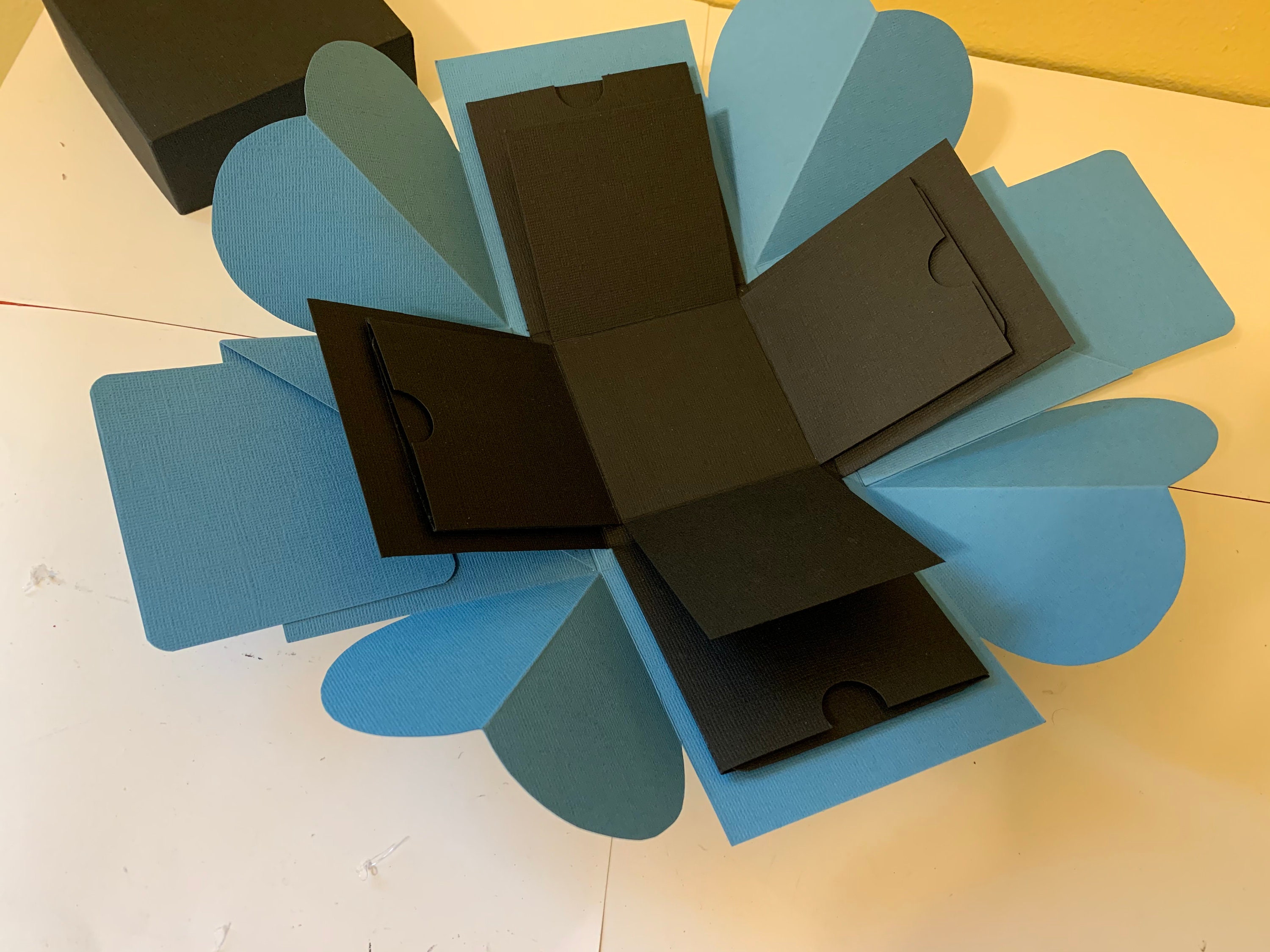 Explosion Box Greeting Card (2-8 Layers) for Valentine's Day ...