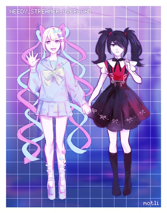 Needy Streamer Overload 8.6x11 Print - Etsy