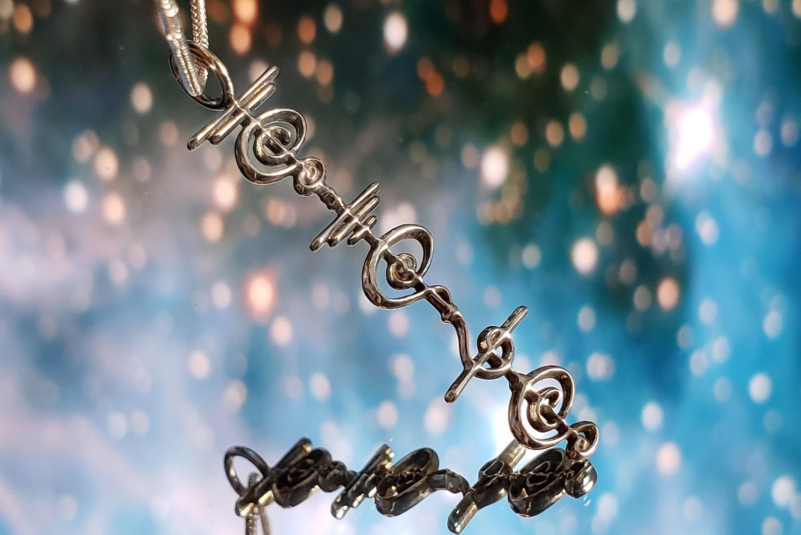 Vulcan Name Pendant Personalized Star Trek Inspired Necklace - Etsy