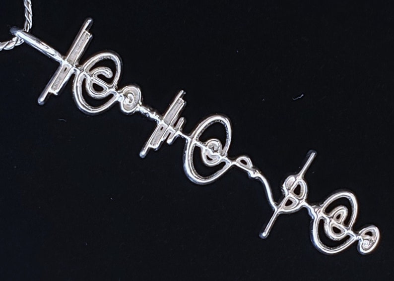 Vulcan Name Pendant Personalized Star Trek Inspired Necklace | Etsy