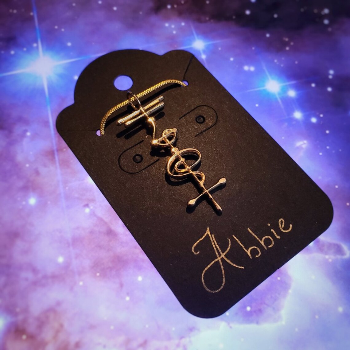 Vulcan Name Pendant Personalized Star Trek Inspired Necklace - Etsy