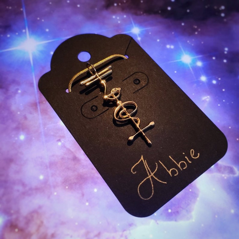 Vulcan Name Pendant Personalized Star Trek Inspired Necklace - Etsy