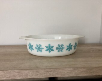 Snowflake Pyrex - Etsy