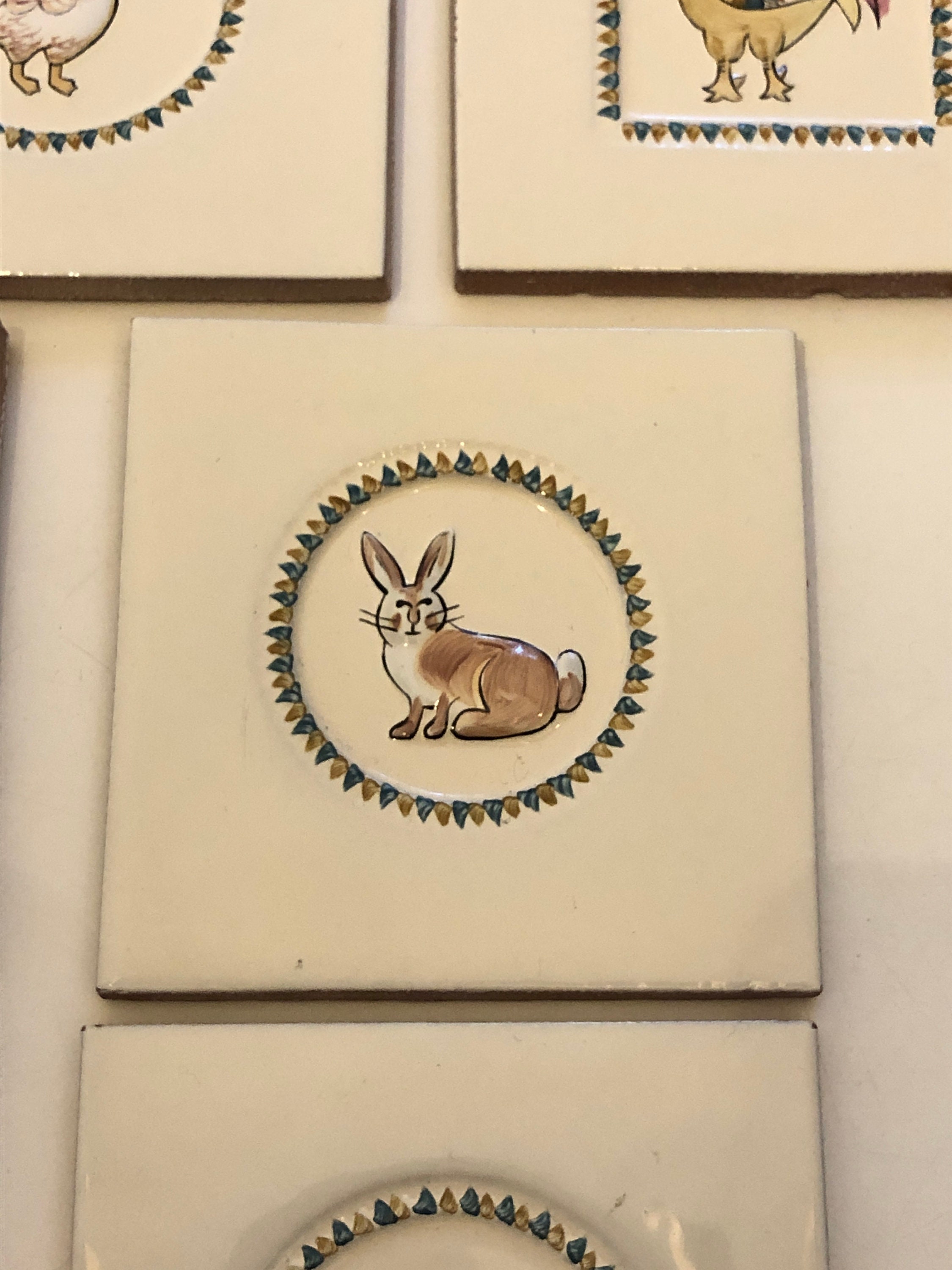 Farm Animal Decorative Ceramic Tile - Etsy