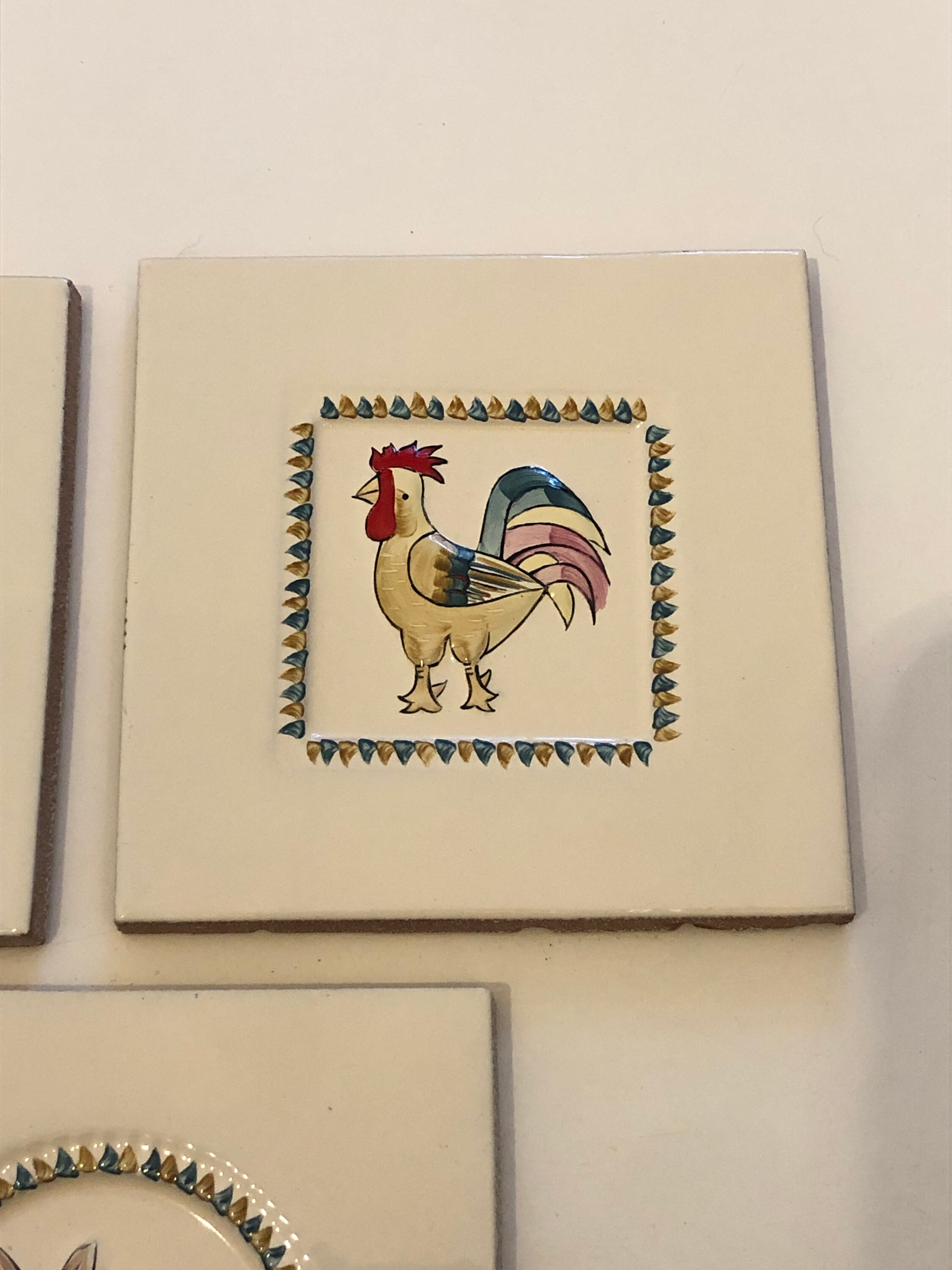 Farm Animal Decorative Ceramic Tile - Etsy