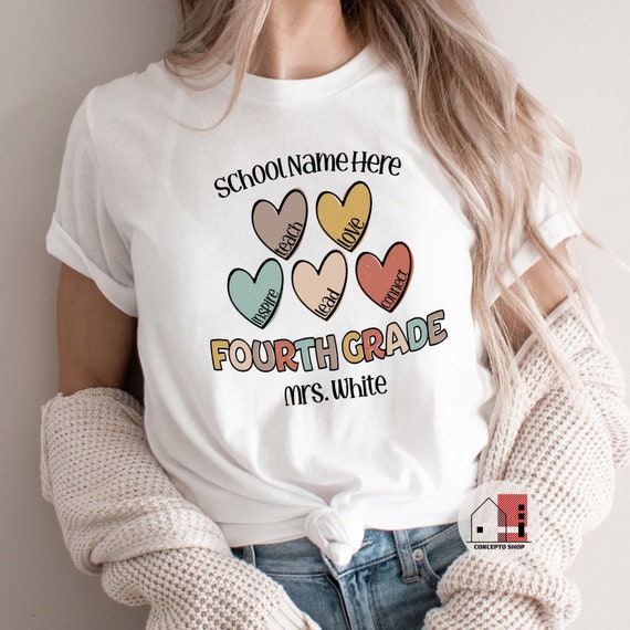 Customized Fourth Grade Squad 4th Grade Teacher Squad 4th - Etsy