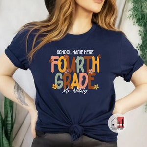 Customized Fourth Grade Squad, 4th Grade Teacher Squad, 4th Grade ...