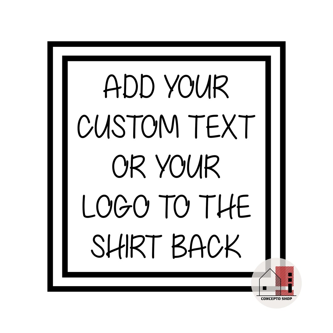 Back Side Printing - Upgrade - Etsy